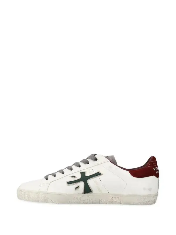 Premiata Steven Logo-embellished Leather Sneakers