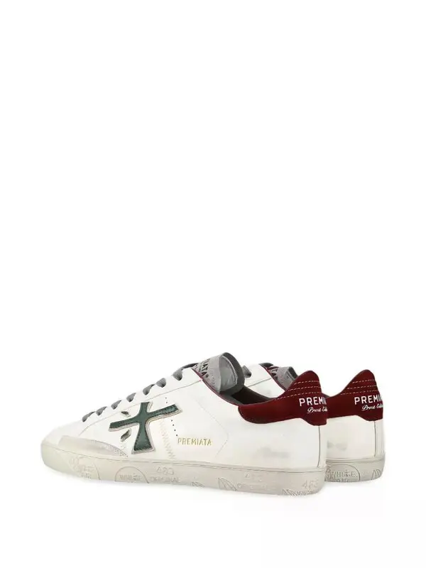 Premiata Steven Logo-embellished Leather Sneakers