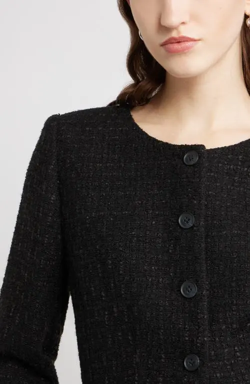 Nordstrom Cutaway Tweed Jacket