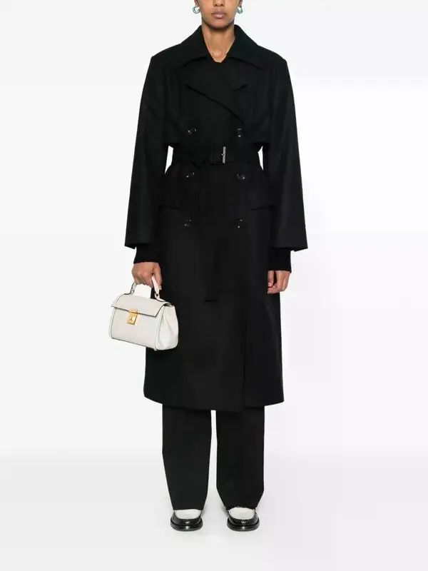 BOSS Felted Trench Coat