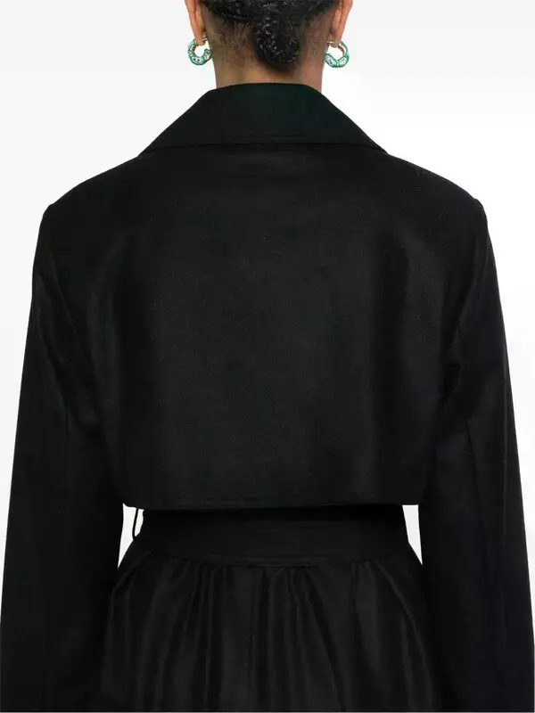 BOSS Felted Trench Coat