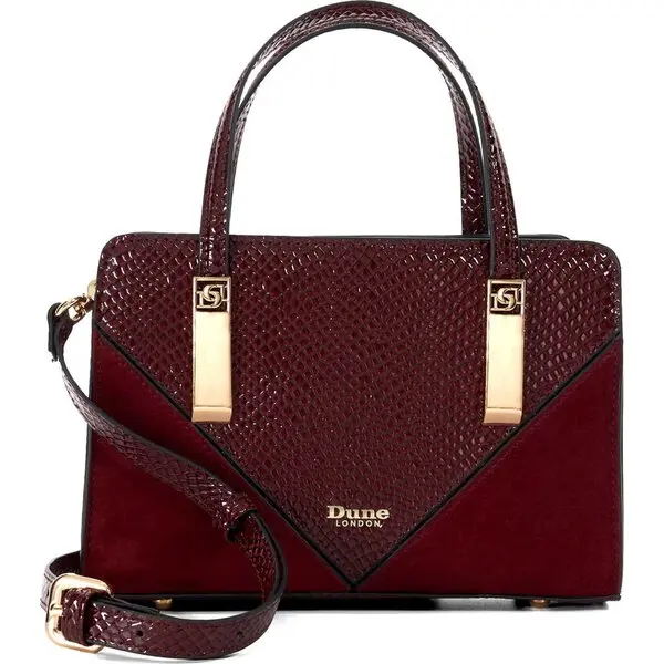 Dune London Top Handle Bag - Berry