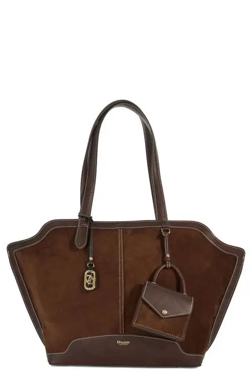 Dune London Tote With Logo Charm