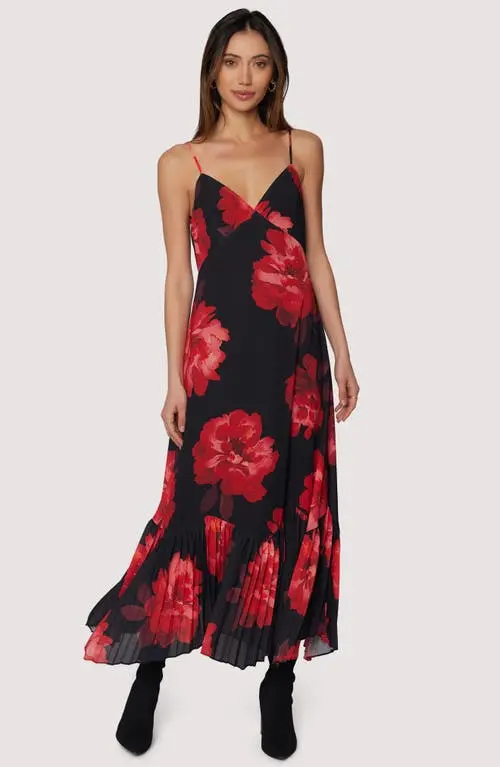 LOST + WANDER Scarlet Melody Midi Dress