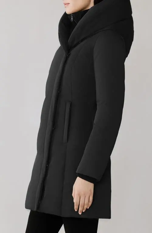 Soia & Kyo Camelia Water Repellent 700 Fill Power Down Coat