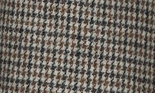 Vince Houndstooth Double Breasted Wool Blend Blazer