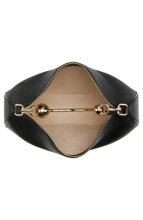 Strathberry Crescent Moon Leather Shoulder Bag