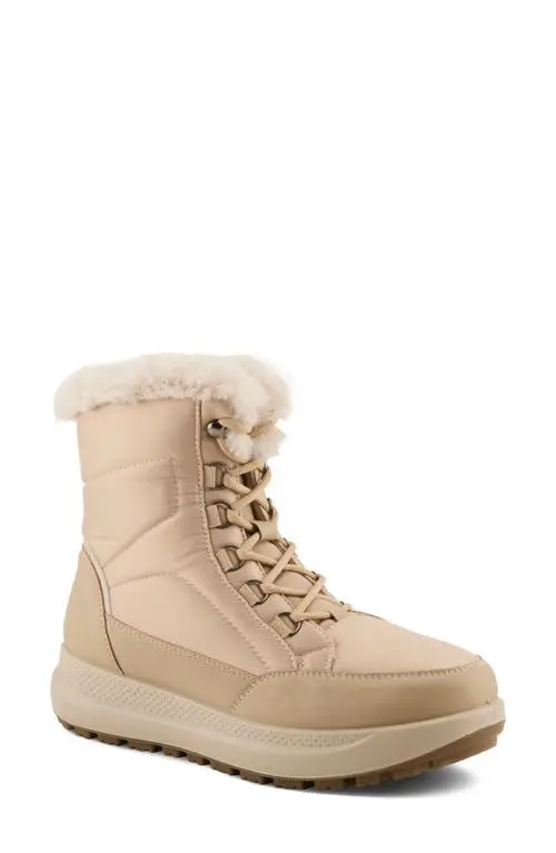 SPRING STEP SHOES Laroui Waterproof Winter Boot - Beige