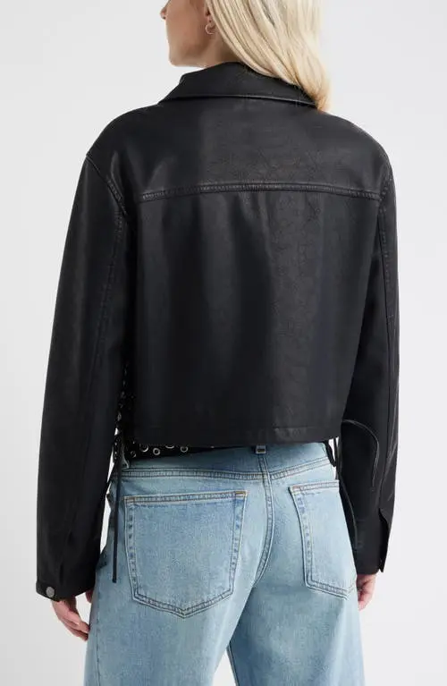 Bp. Faux Leather Moto Jacket