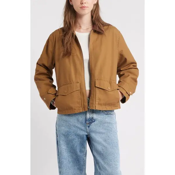 Bp. Cotton Canvas Barn Jacket - Taupe
