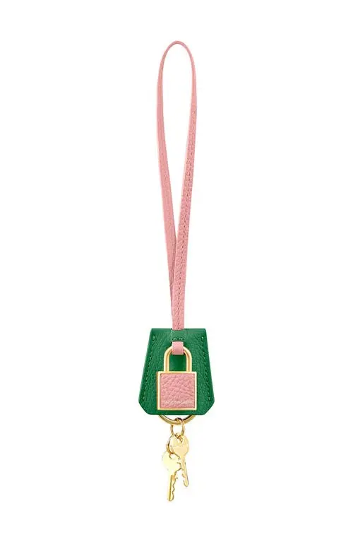 MAISON DE SABRE Padlock Charm - Emerald Lily