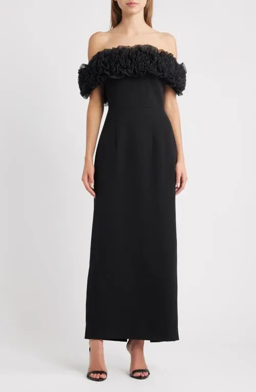 SONYA MODA Florence Off-the-shoulder Gown