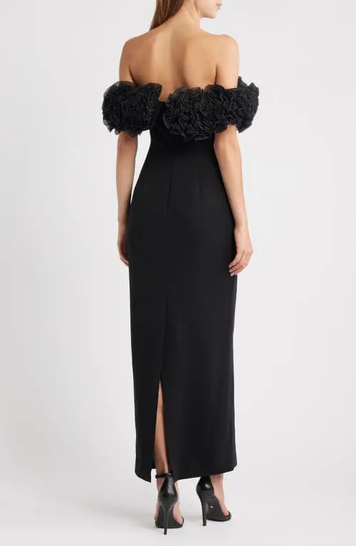 SONYA MODA Florence Off-the-shoulder Gown