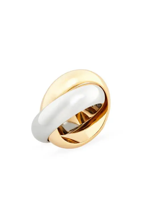 Shashi Ross Two-tone Ring - Silver/gold