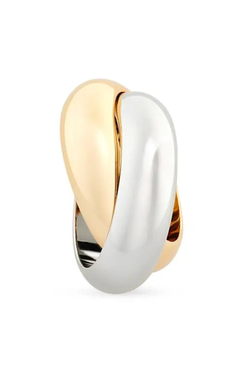 Shashi Ross Two-tone Ring - Silver/gold