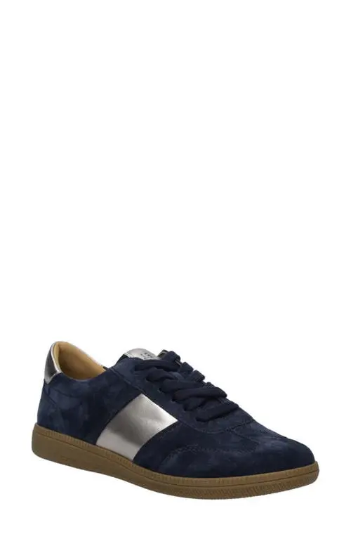 Josef Seibel Leather Sneaker - Indigo