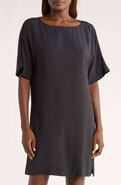 Natori Sleek Sleep Shirt - Black