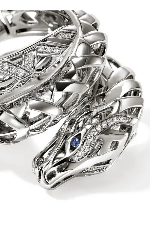 John Hardy Naga Coil Ring - Silver