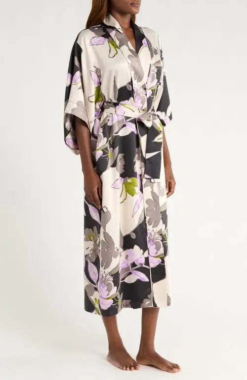 Natori Hayworth Floral Robe