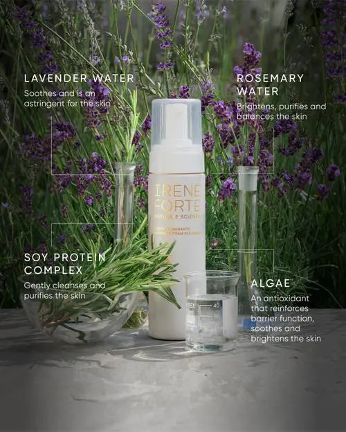IRENE FORTE SKINCARE Lavender Foam Cleanser - None