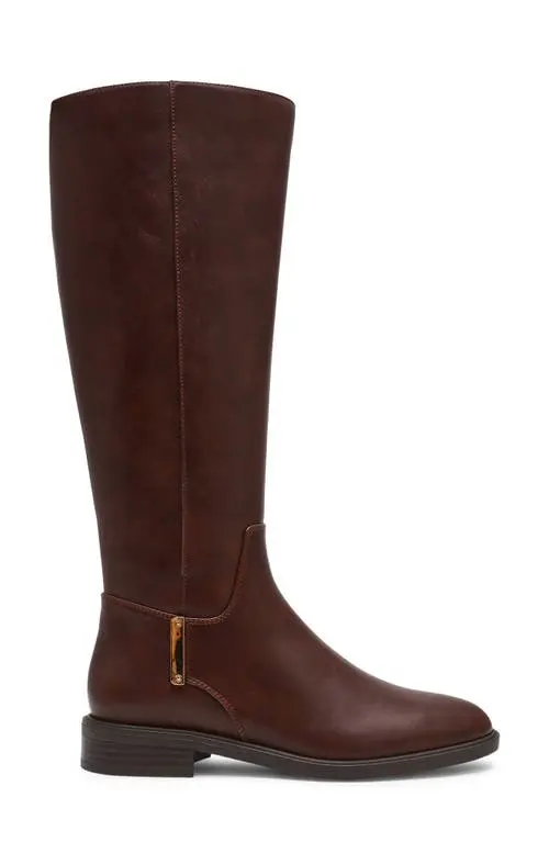 Anne Klein Sinclair Tall Boot - Brown
