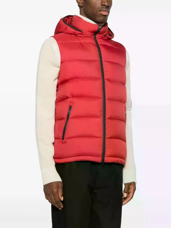 Herno Padded Gilet With Logo Plaque