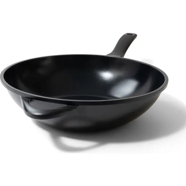 ALVA Forest 12" Carbon Steel Wok - Black