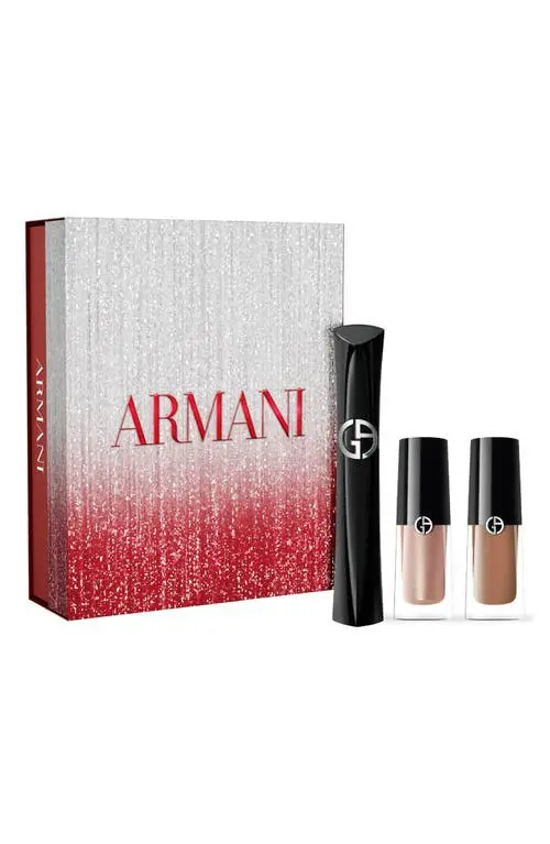 ARMANI BEAUTY Long-lasting Mascara & Liquid Eyeshadow Tint Set - No Color
