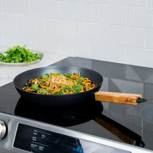 ALVA Forest 4-piece Carbon Steel Frying Pan Cookware Set