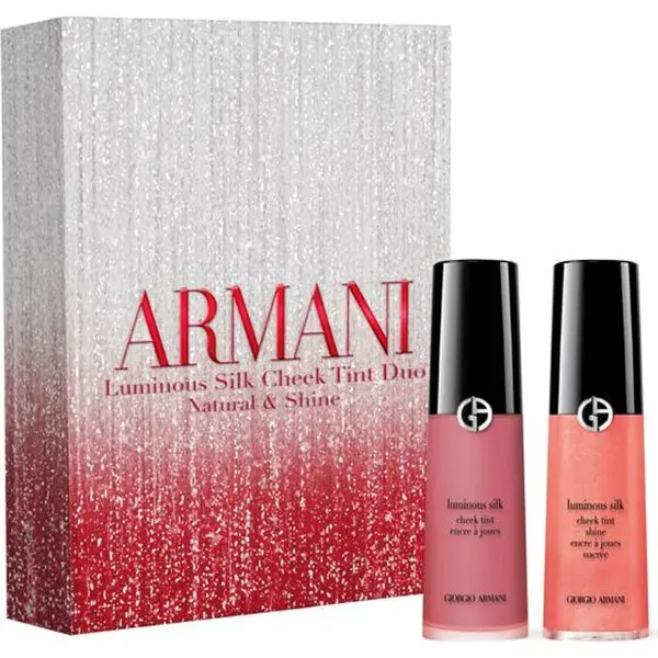 ARMANI BEAUTY Luminous Silk Cheek Tint Duo Set - Pink
