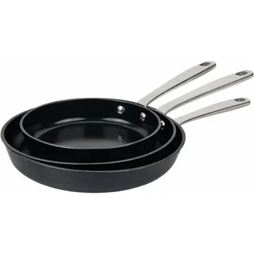 ALVA Maestro Nonstick Frying Pan 3-piece Setoven & Induction Safe