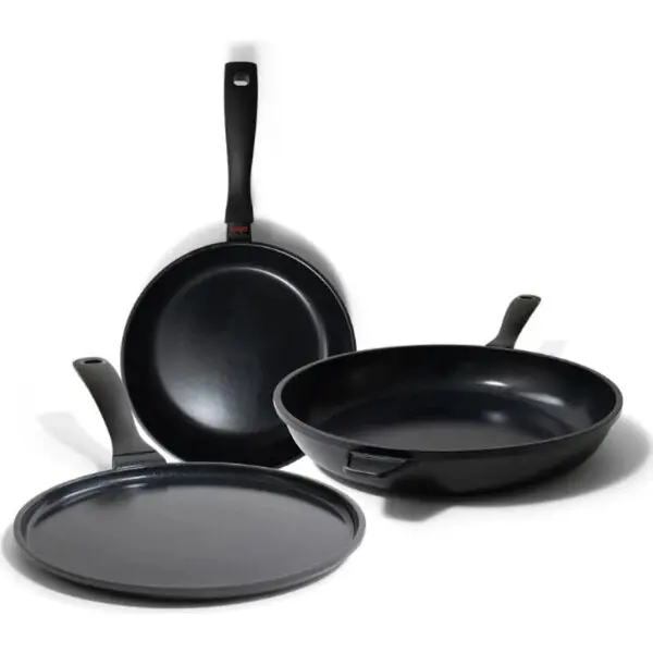 ALVA Energy 3-piece Ceramic Nonstick Frying Pan Set