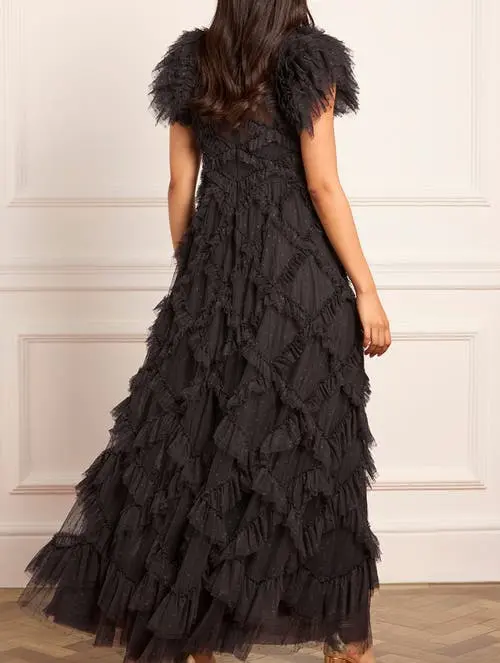 Women's Black Feather Dresses | Editorialist