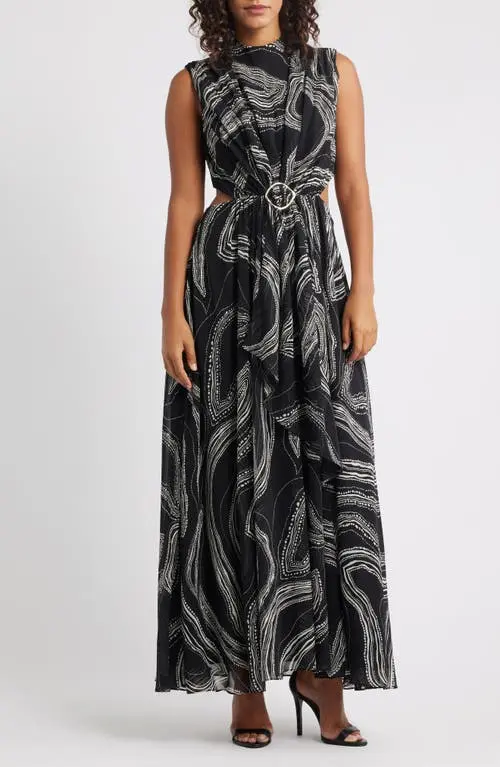Parker The Evette Cutout Sleeveless Maxi Dress