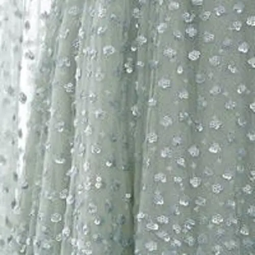 NEEDLE & THREAD Embellished Cape Sleeve Gown - Laurel