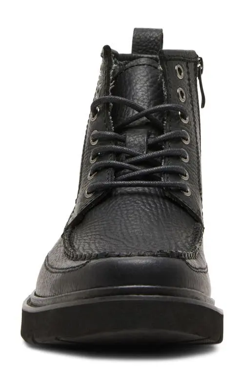 Steve Madden Daviston Moc Toe Boot - Black