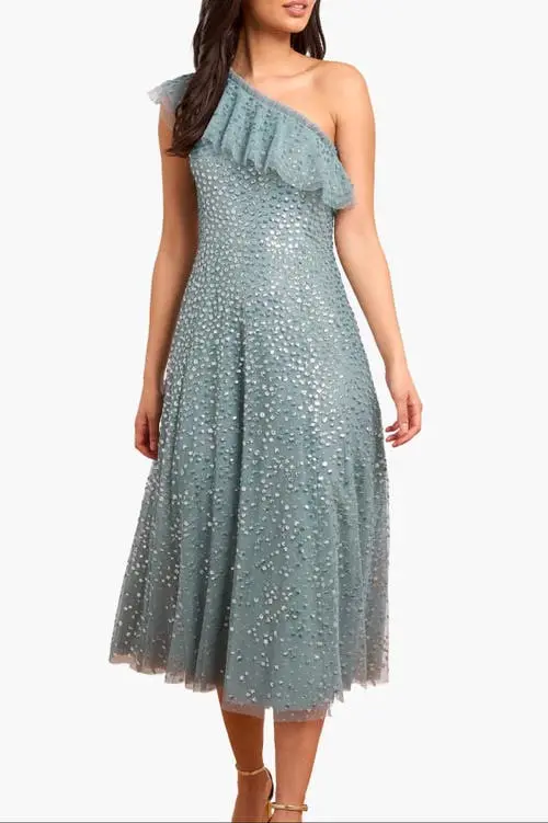 NEEDLE & THREAD Sequin Ballerina Dress