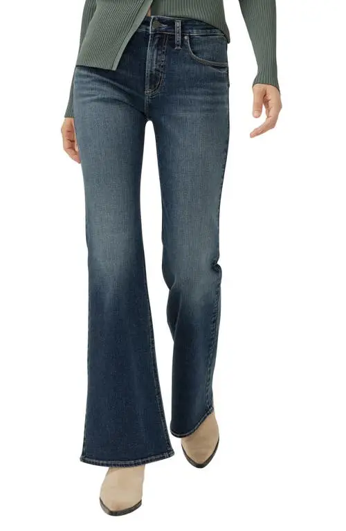 SILVER JEANS CO. Mid-rise Flare Jeans