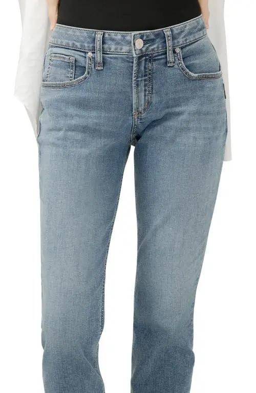 SILVER JEANS CO. Mid-rise Boyfriend Jeans