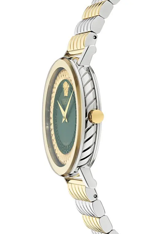 Versace Delphinus Bracelet Watch - Two Tone