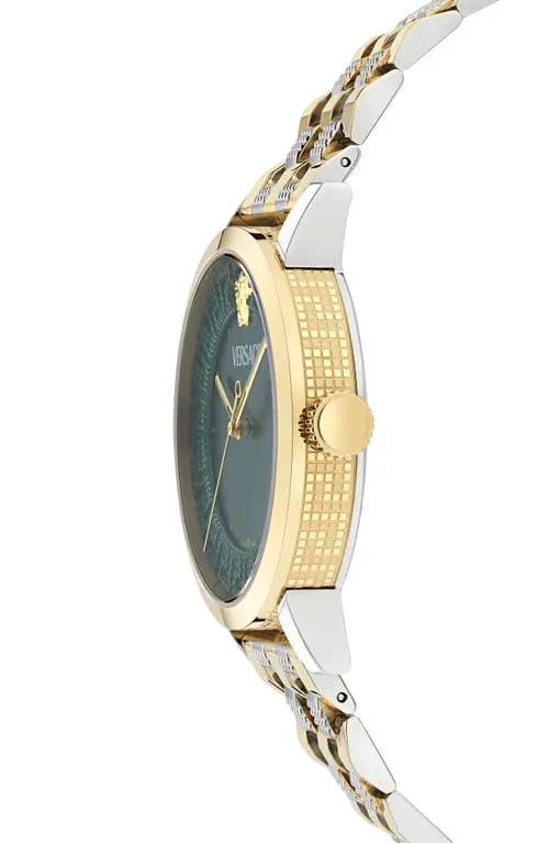 Versace Albireo Bracelet Watch - Two Tone