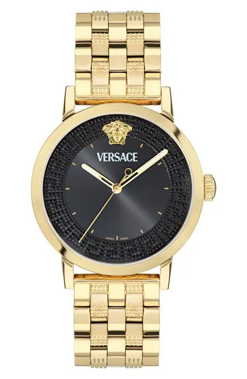 Versace Albireo Bracelet Watch - Yellow Gold