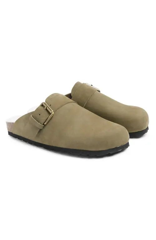 CELTIC & CO. Sheep Lined Clogs With Strap Detail