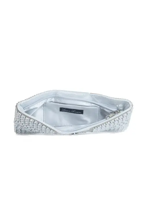 LAUREN LORRAINE Rhinestone Bow Bag