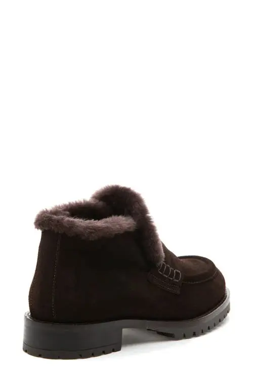275 CENTRAL Zelia Genuine Shearling Weatherproof Boot - Brown