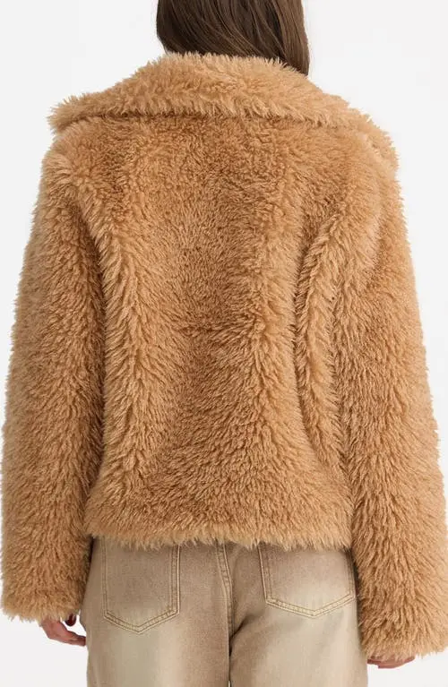 TALISMAN THE LABEL Stuart Faux Fur Jacket