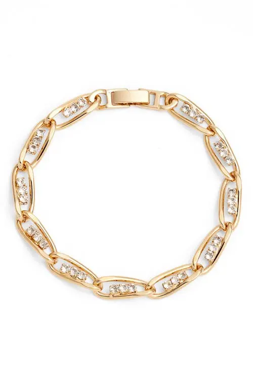 CHILD OF WILD Cry Baby Link Bracelet - Gold