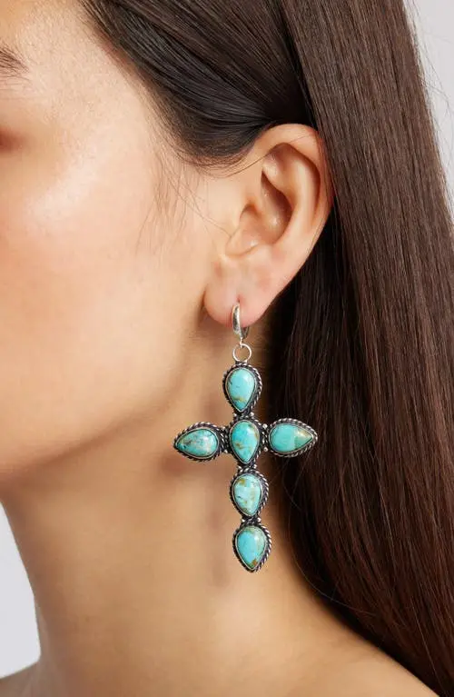 CHILD OF WILD Turquoise Drop Earrings