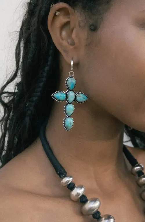 CHILD OF WILD Turquoise Drop Earrings