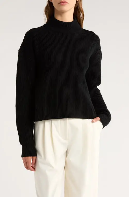Max Mara Wool & Cashmere Ribbed Sweater